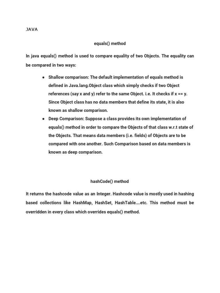 Tecnical Questions Java Pdf Method Computer Programming Class Computer Programming 0559