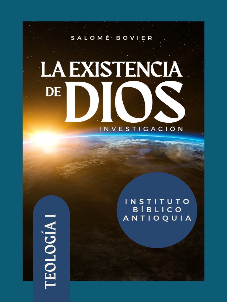 La Existencia de Dios | PDF | Dios | Tetragrammaton