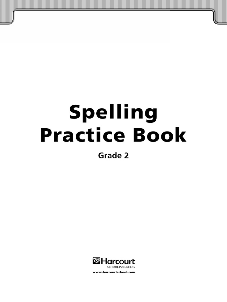 Spelling Practice Book: Grade 2 | PDF | Copyright | Books