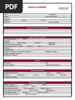 Ficha de Anamnese Corporal | PDF