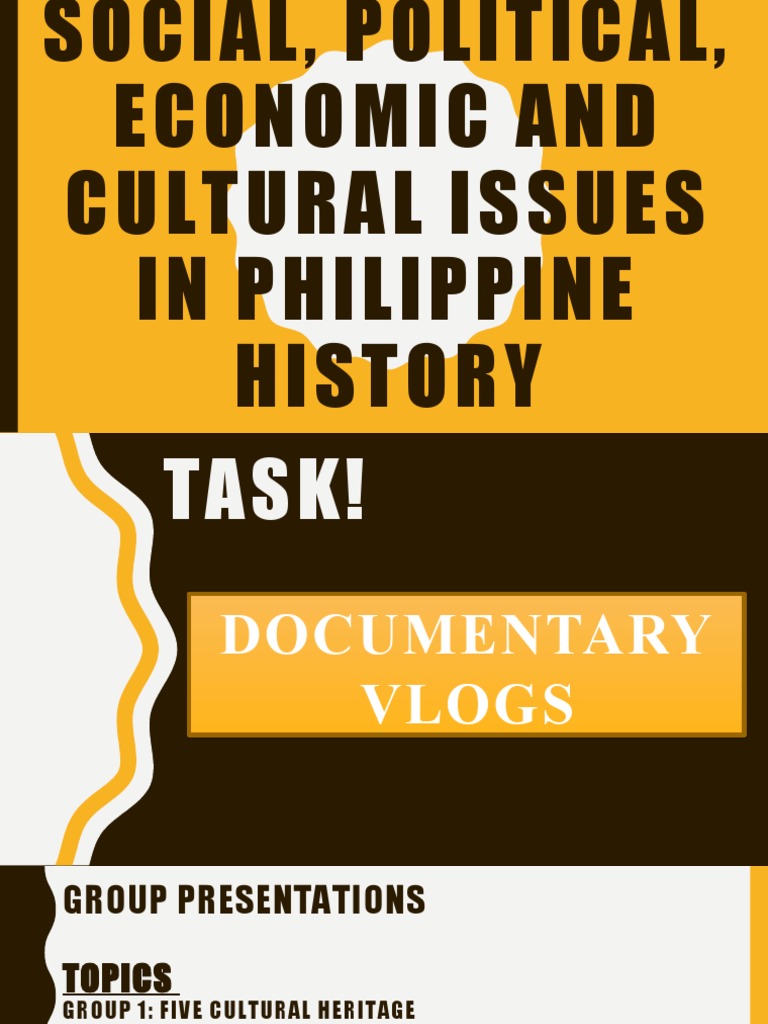 SociAl, Political, Economic and Cultural Issues | PDF