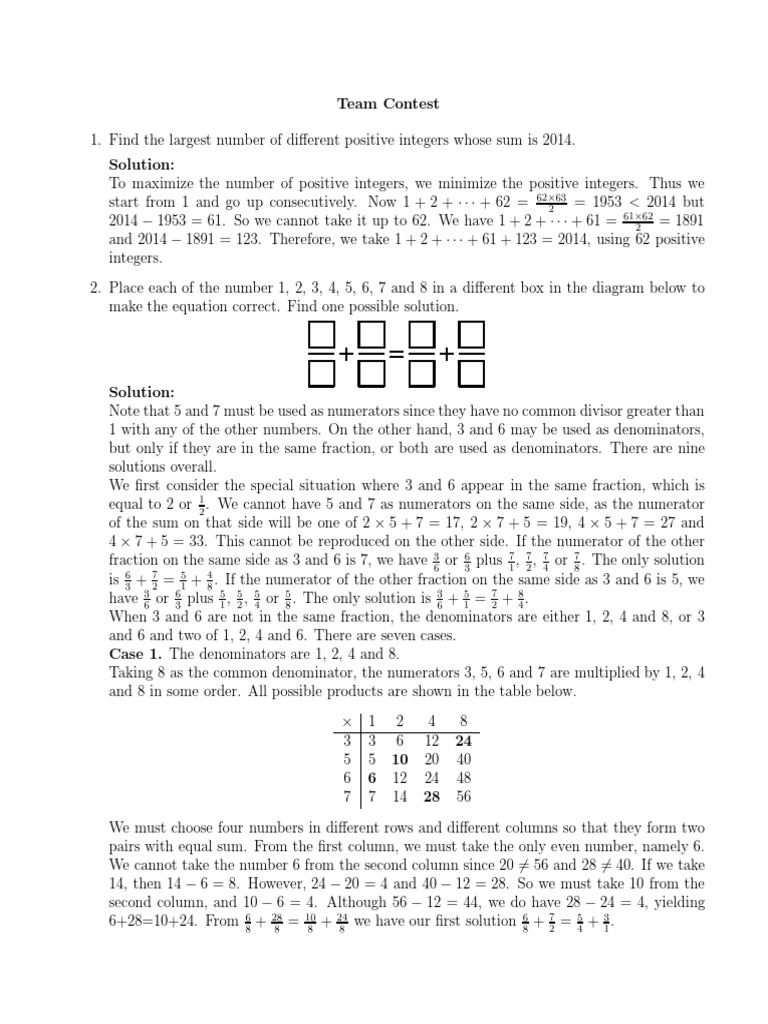 MATHINIK | PDF | Numbers | Elementary Mathematics