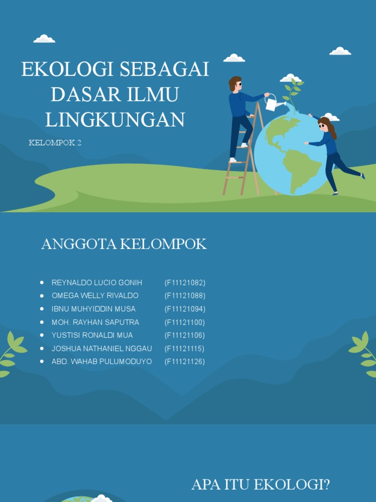Ekologi Sebagai Dasar Ilmu Lingkungan | PDF | Sains & Matematika