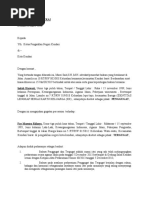 Contoh Format Surat Gugatan Cerai | PDF