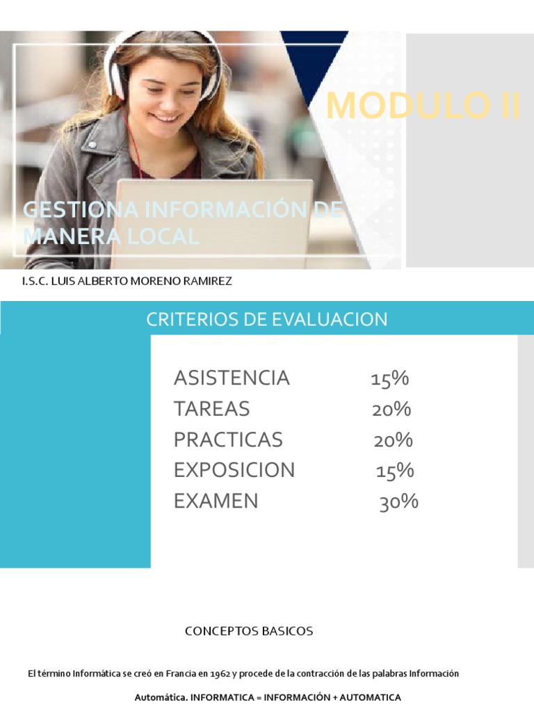 Modulo2 Ofimatica | PDF | Software | Microsoft Excel