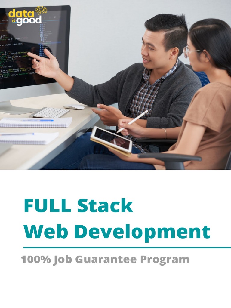 Full Stack Web Development Brochure | PDF | World Wide Web | Internet & Web