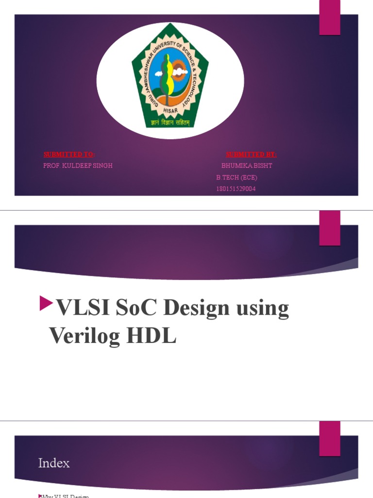 VLSI Verilog HDL | PDF | Hardware Description Language | Subroutine