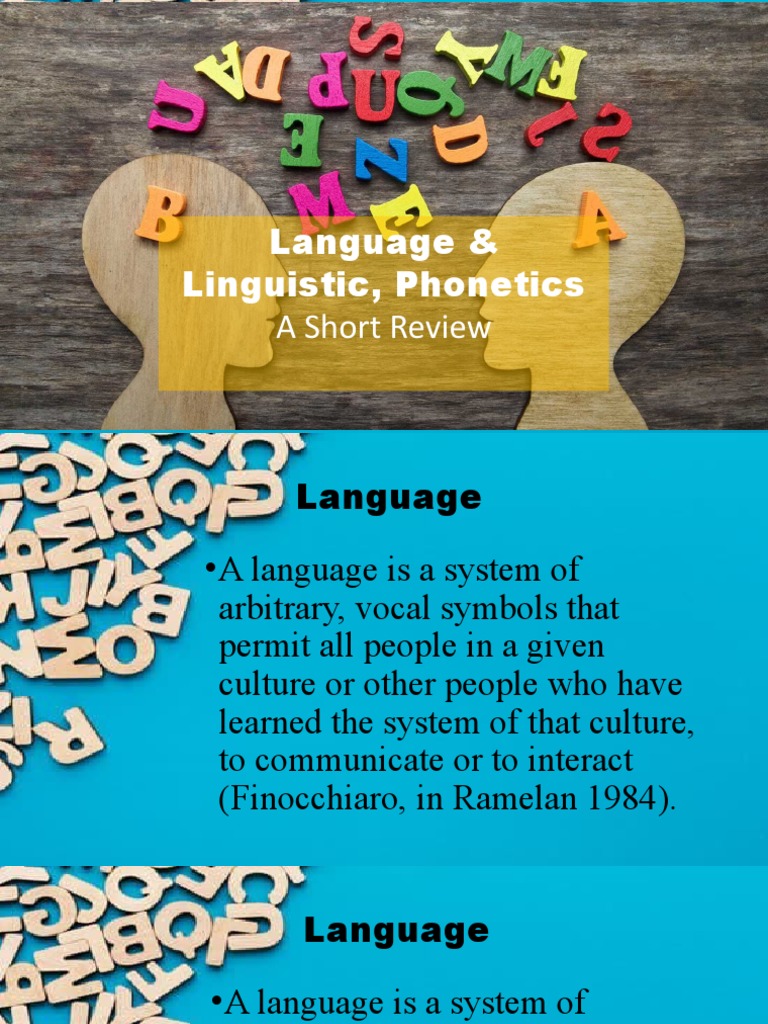 Language & Linguistic, Phonetics & Phonology Review | PDF | Phonetics ...