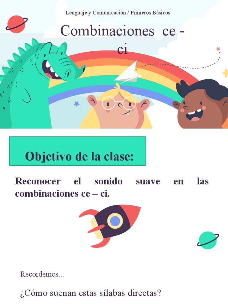 Clase Ce, Ci - Primeros Básicos | PDF