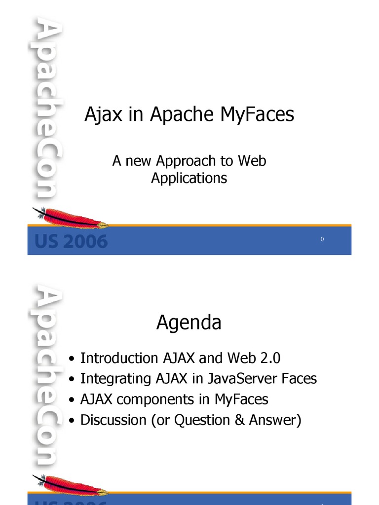 Ajax In Apache Myfaces A New Approach To Web Applications Download Free Pdf Ajax