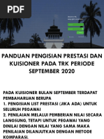Panduan Penginputan Realisasi IKI Pada TRK | PDF