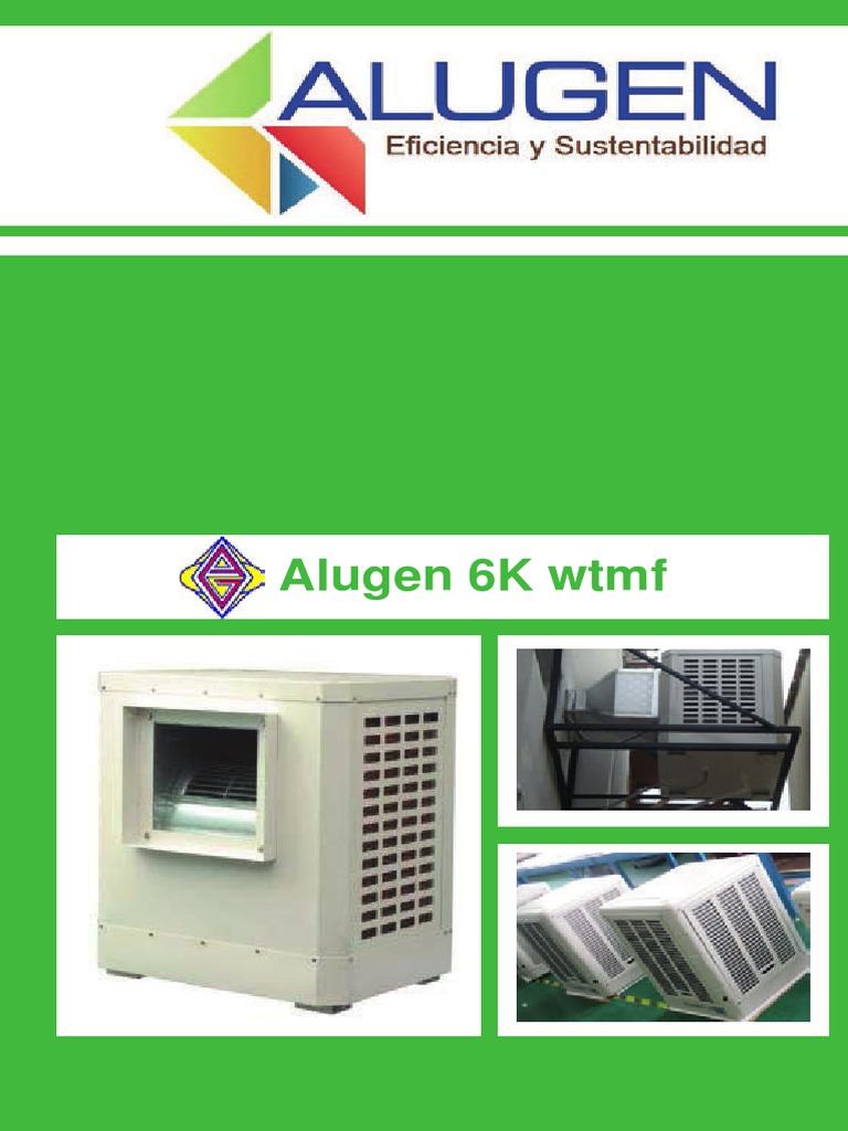 Alugen 6K WTMF - Manual | PDF | Agua | Bienes manufacturados