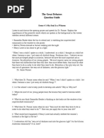 The Great Debaters Viewing Guide | PDF | Persuasion | Logic