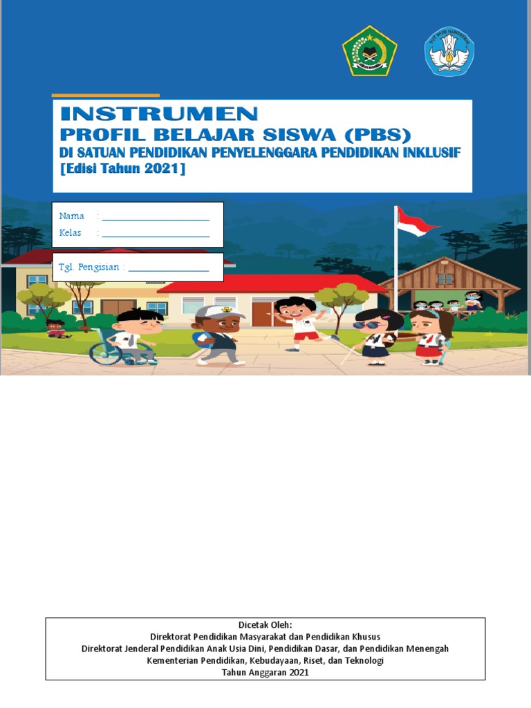 00 Instrumen PBS Edisi 2021 3agus21 Merge | PDF