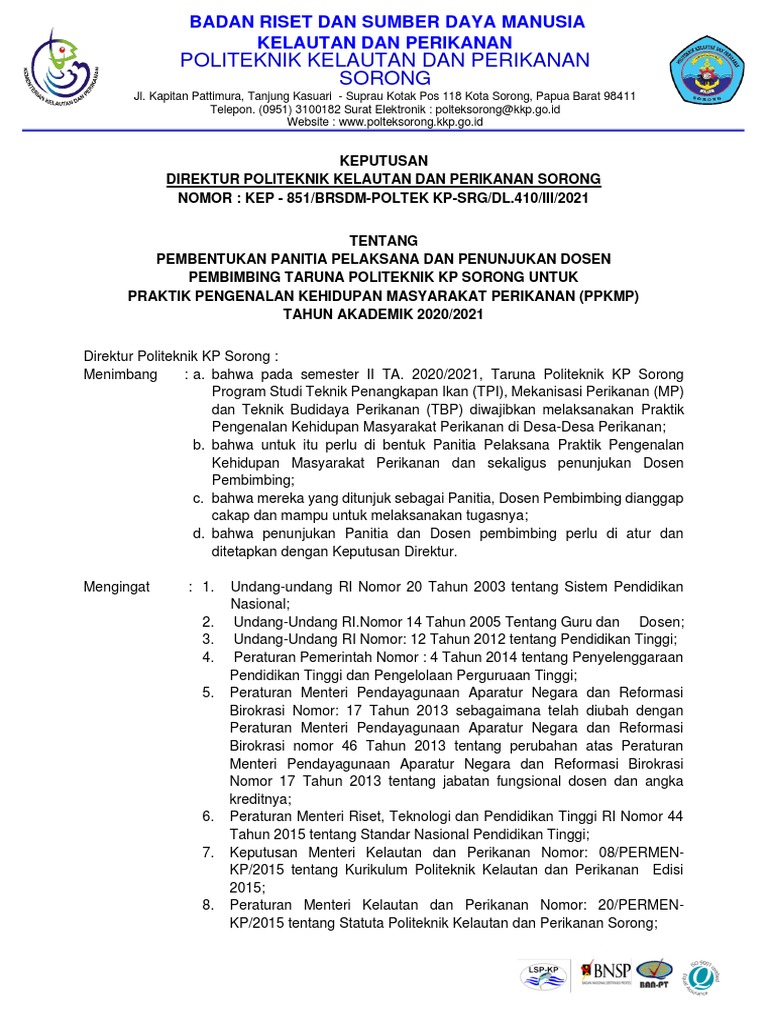 SK PKL PKPMP | PDF