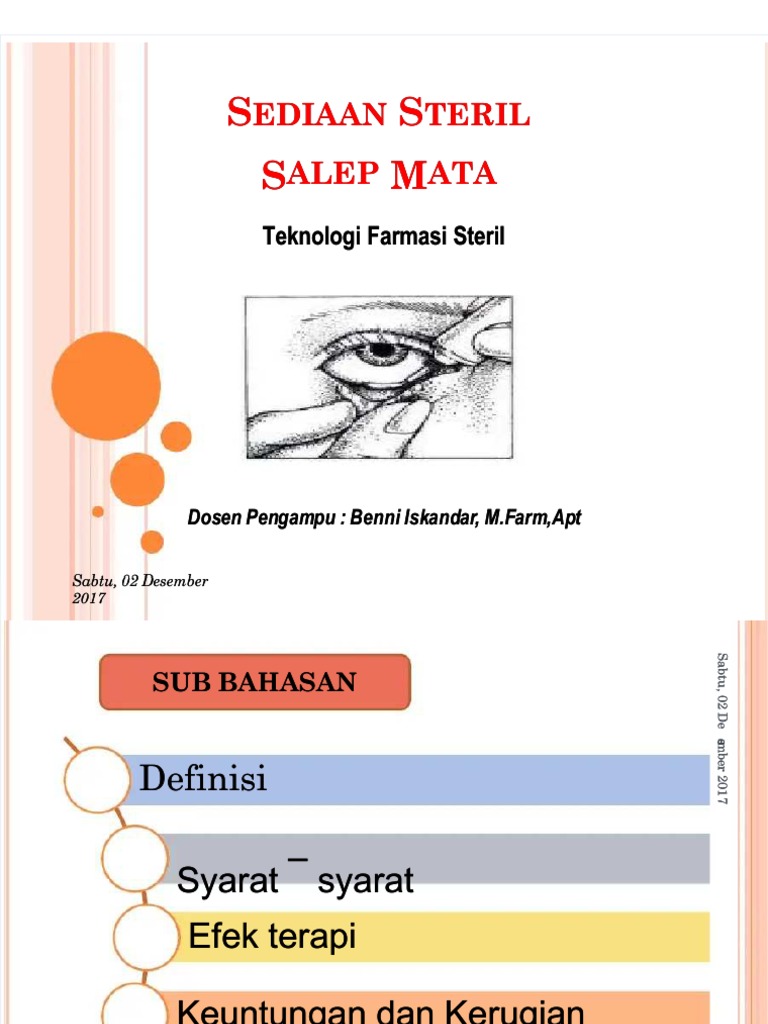 Salep Mata | PDF