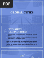 Global Cities: Attributes & Globalization | PDF | Economic Development ...