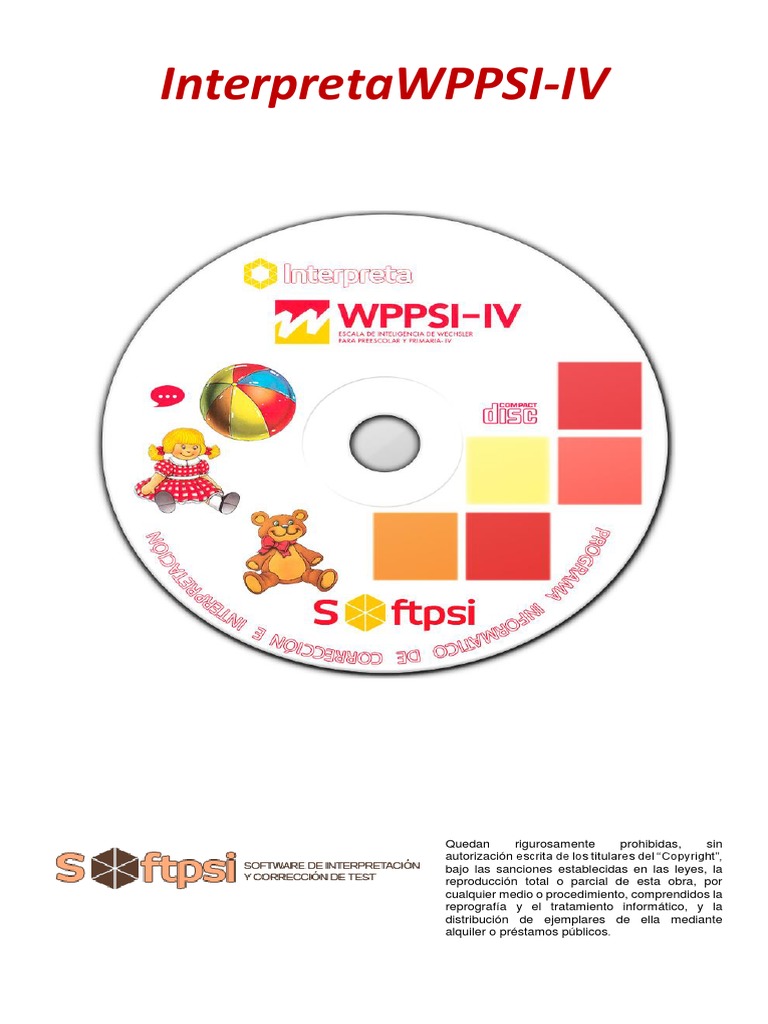 Manual. Interpreta Wppsi-IV | PDF | Informática | Software