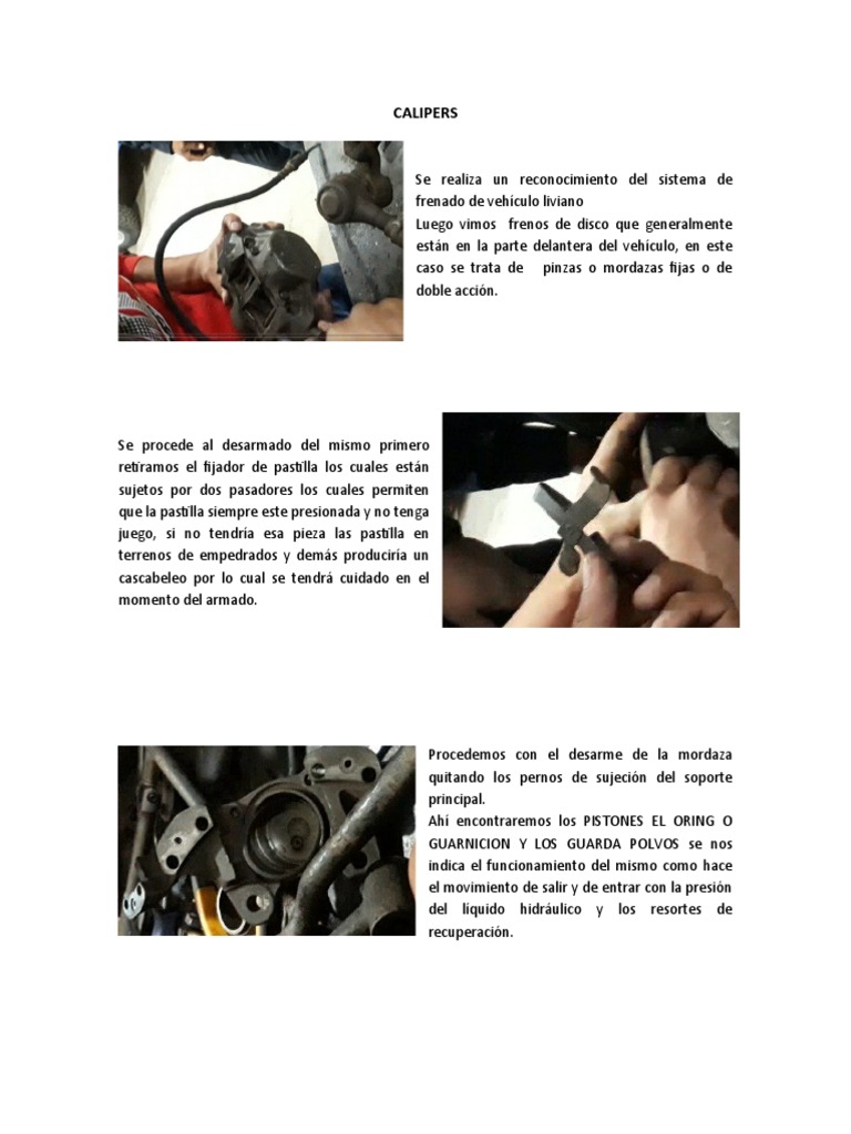 Calipers | PDF | Tecnología de vehículos | Máquinas