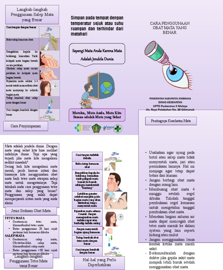LEAFLET Salep Mata | PDF | Pengembangan Diri