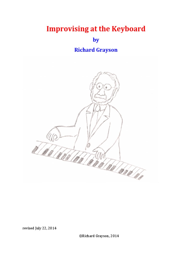 Richard Grayson Improvisation Handbook | PDF | Harmony | Chord (Music)