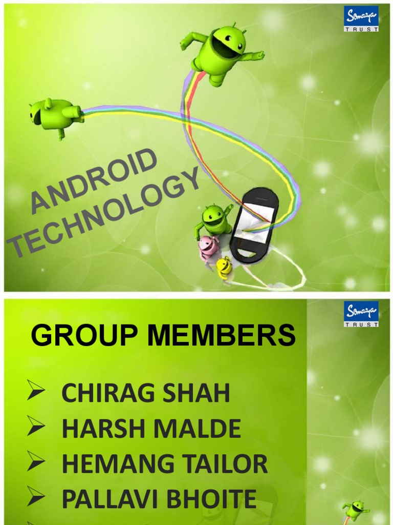Android Technology Pdf Android Operating System Ios