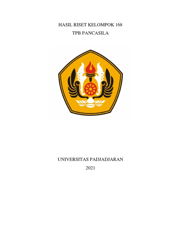 Hasil Riset Kelompok RK168 - Pancasila | PDF