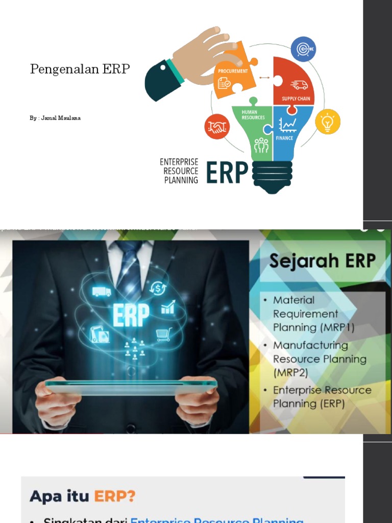 Pengenalan Sistem ERP untuk Bisnis | PDF | Career & Growth | Business