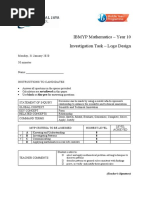 MYP III Math Summative Aassessment IB Criteria B | PDF | Teaching ...