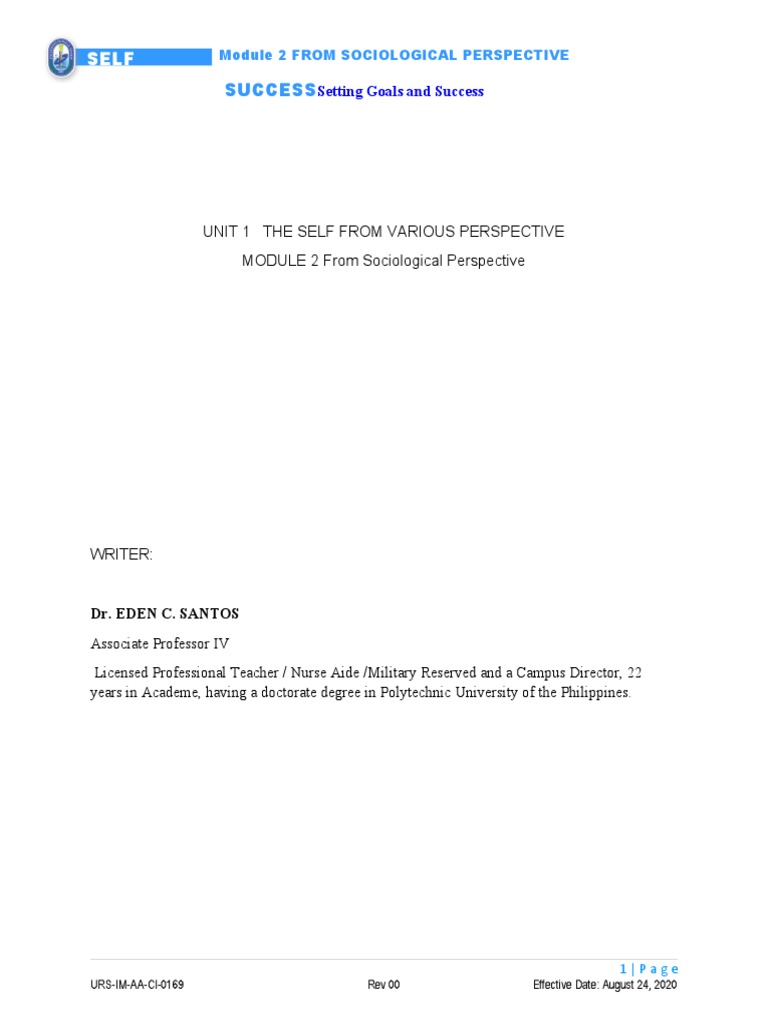 Uts Module 2 | PDF | Psychoanalysis | Id