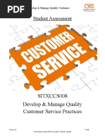 SITXMGT005 Assessment Overview | PDF | Negotiation | Plagiarism