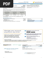 Amazon Billing Statement Overview | PDF | Payments | Fee