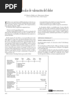 Uso de la Escala Visual Análoga (EVA) | PDF | Dolor | Terapia