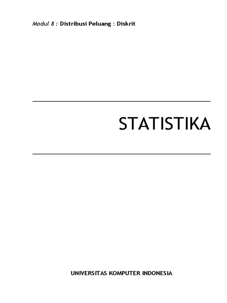 Distribusi Peluang Diskrit | PDF