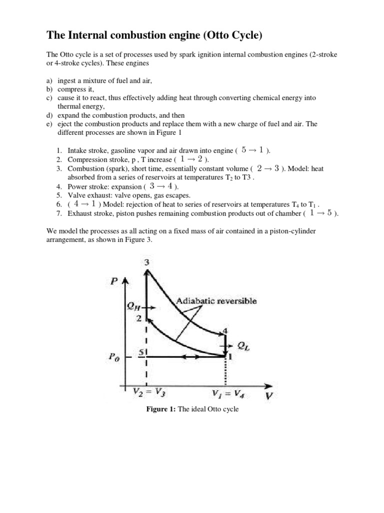 Comparison of Otto. Diesel and Dual Cycle | PDF | Internal Combustion ...