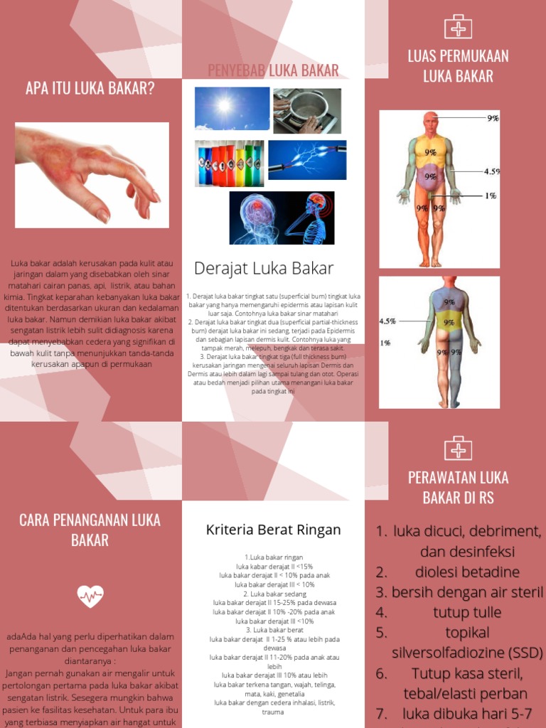 Leaflet Luka Bakar | PDF