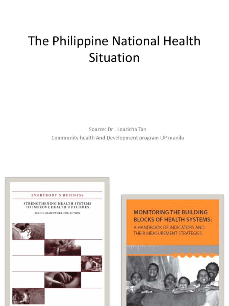 The Philippine National Health Situation | PDF | Philippines | Health ...