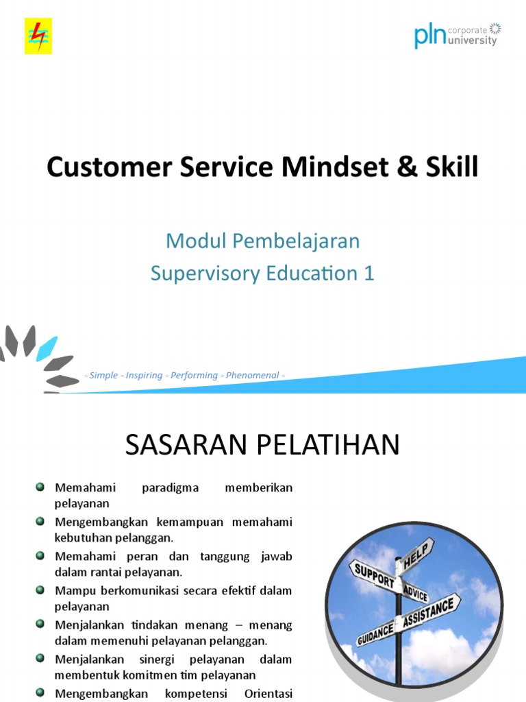 2 Materi Tayang - Customer Service Mindset & Skill - Rev 13 - 09 - 16 | PDF