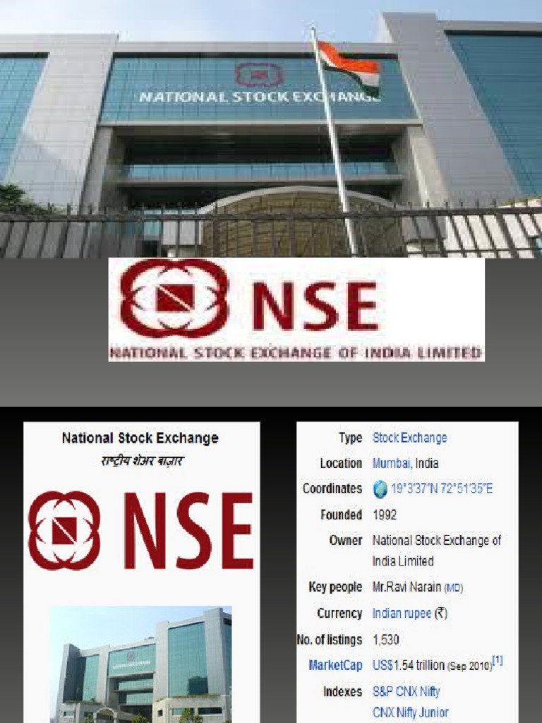 National Stock Exchange of India Overview | PDF | Stock Market Index ...