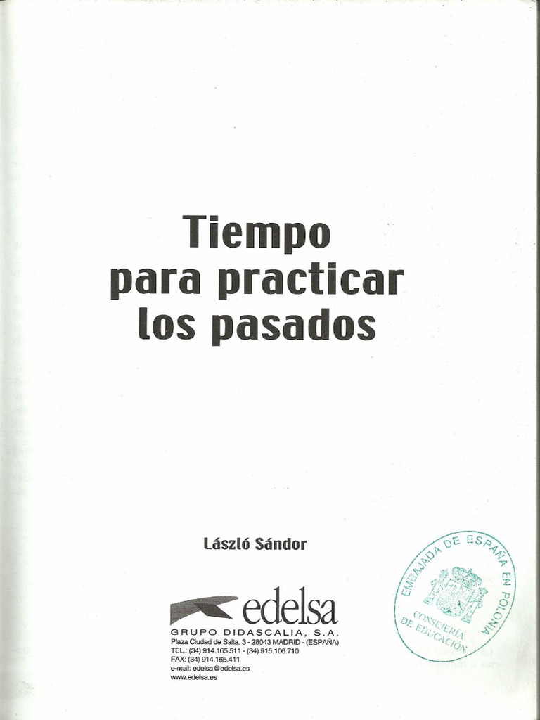 Tiempo para Practicar Los Pasados | PDF