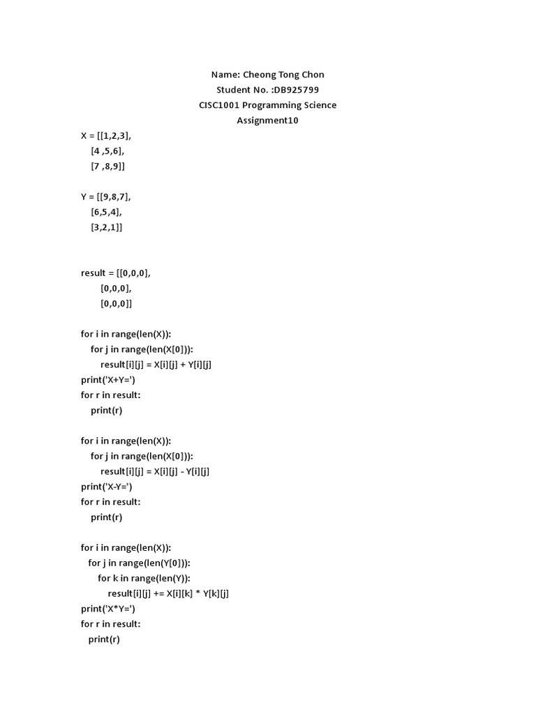 DB925799 - Assignment10 | PDF | Teaching Methods & Materials