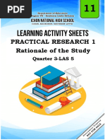 06 Practical Research 1 - Rationale of The Study | PDF | Discourse ...