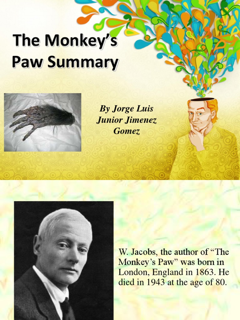 The Monkey's Paw Summary o Resumen de La Pata de Mono Por Jimenez Gomez Jorge Luis Junior | PDF