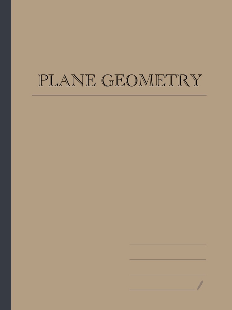 Correlation 1 - Plane Geometry Notes | PDF | Geometric Objects ...