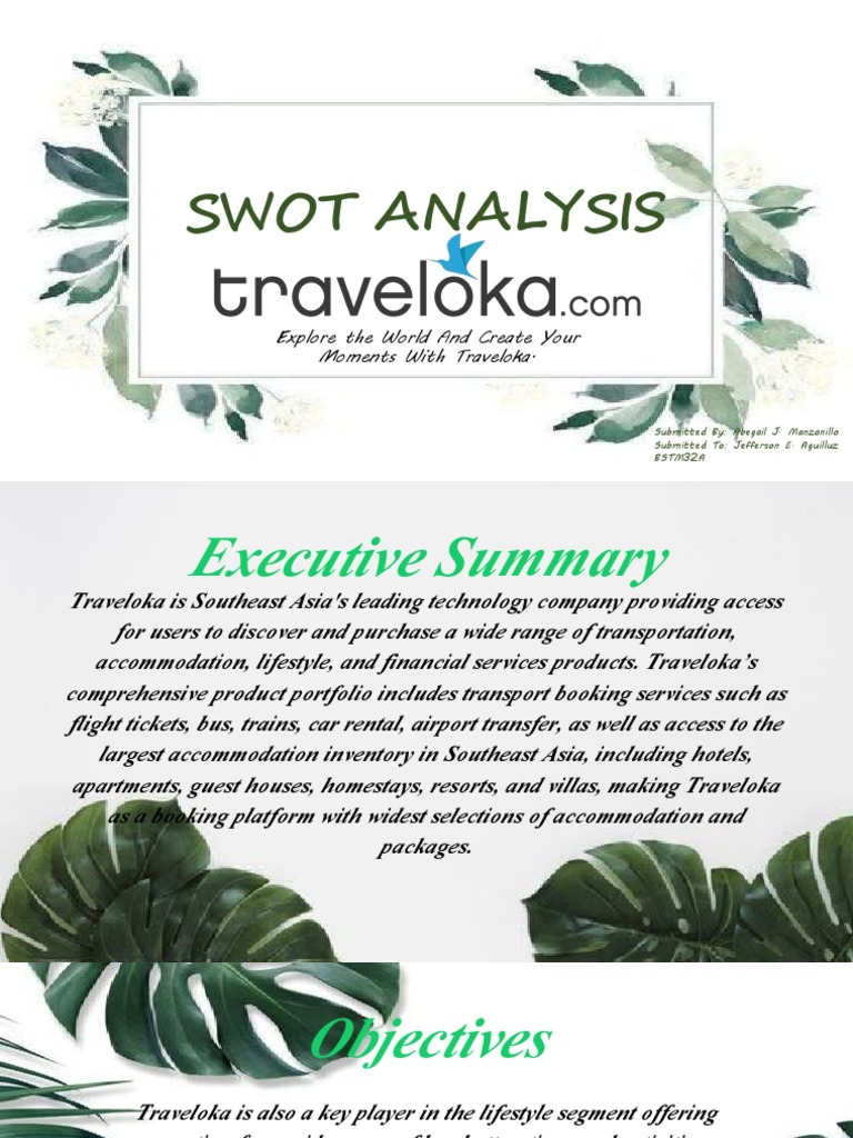 Swot Analysis: Explore The World and Create Your Moments With Traveloka ...