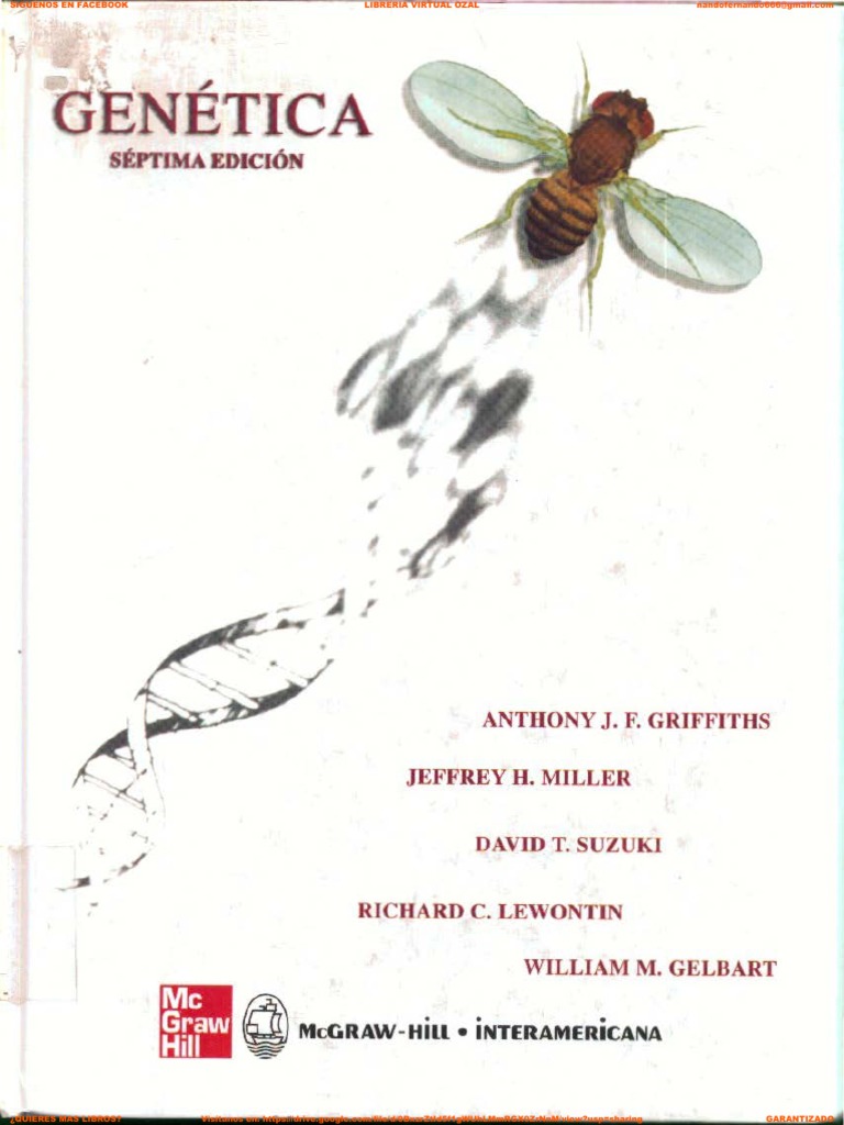 Genética Griffiths 7ta Edición | PDF | Química | Biotecnología