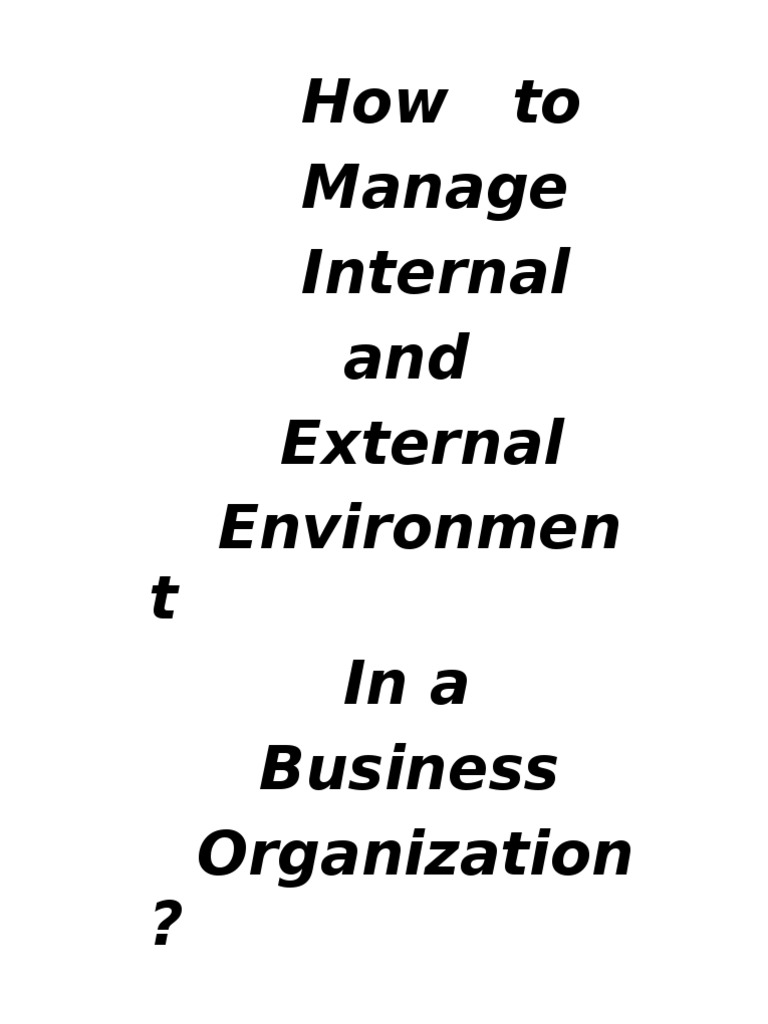 External and Internal Environment | PDF | Swot Analysis | Pepsi Co