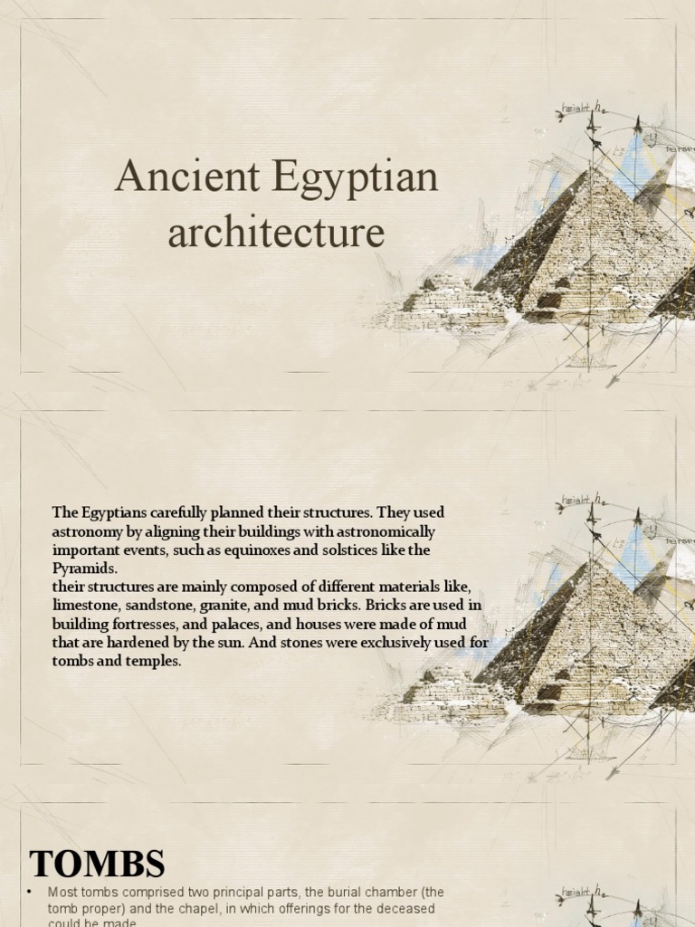 Ancient Egyptian Architecture | PDF | Ancient Egypt | Ancient Egyptian ...
