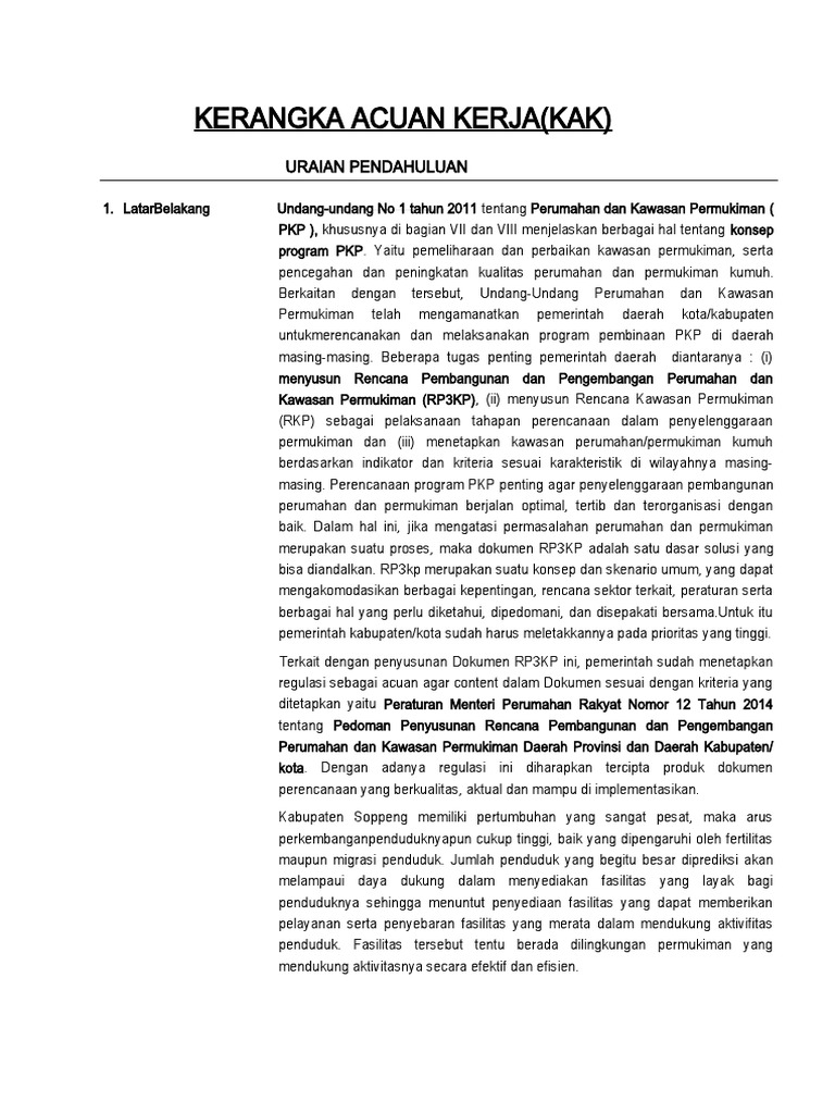 Kak RP3KP | PDF