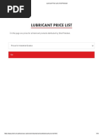 Lubrication Chart Template V2.0 LH | PDF | Oils | Lubrication